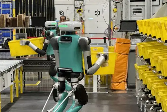 Amazon: un robot humanoïde, un garagiste virtuel et plus - Les Affaires