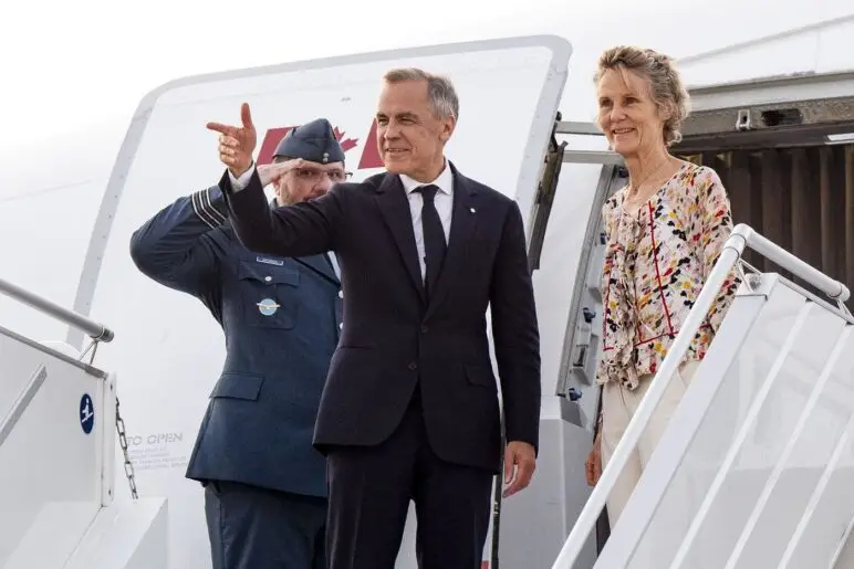 Mark Carney est arrivé à Paris, où il rencontrera Emmanuel Macron ...